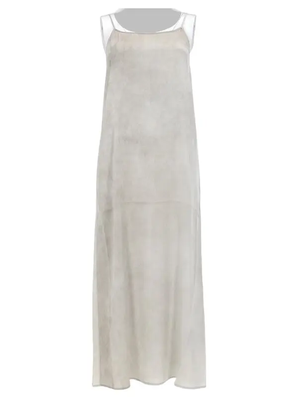 UMA WANG Anaya" Silk Blend Dress - Grey