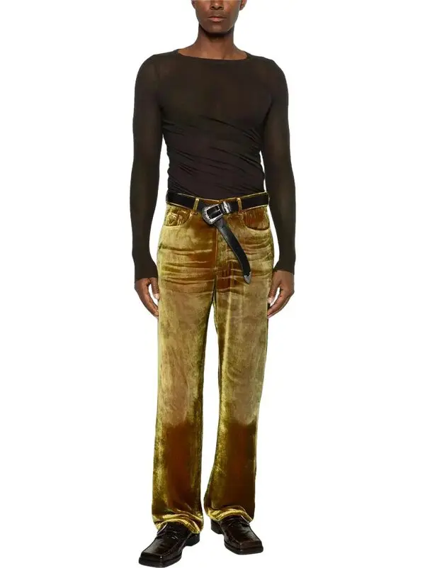 MAGLIANO Laser Flattone Straight-leg Trousers - Brown