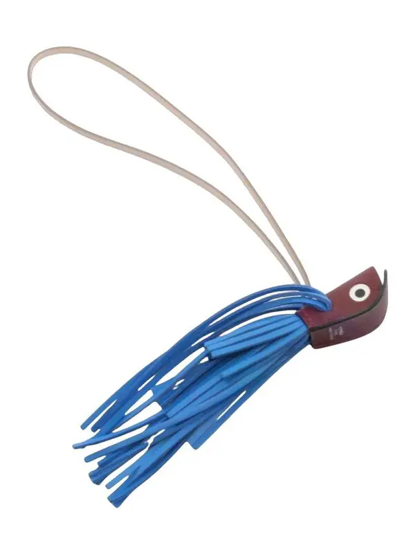 Hermès Poisson Rouge Bag Charm - Blue