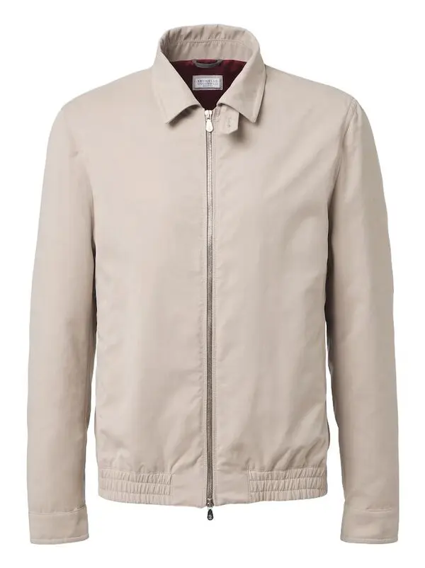 Brunello Cucinelli Technical Jacket - Beige