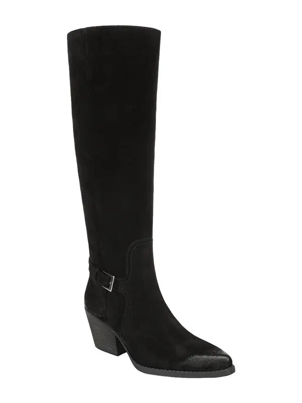 Sam Edelman Wren Buckle Knee-high Boots - Black