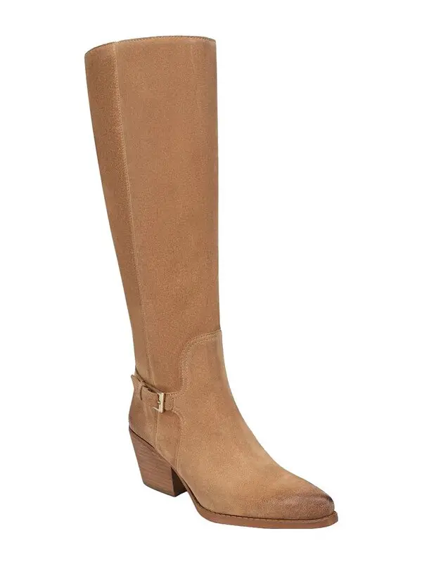 Sam Edelman Wren Buckle Knee-high Boots - Golden Caramel