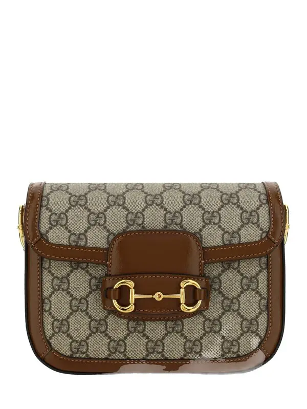 Gucci 1955 Mini Horsebit Shoulder Bag - Brown