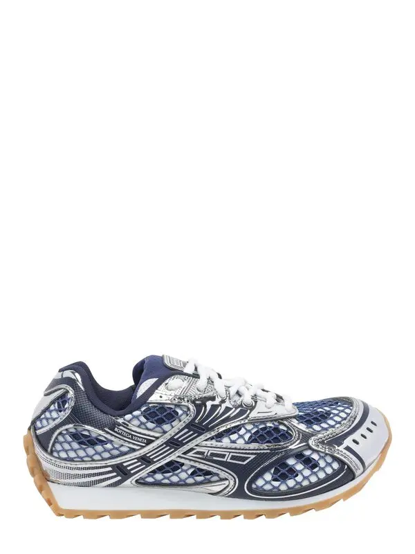 Bottega Veneta Orbit Sneakers - Silver