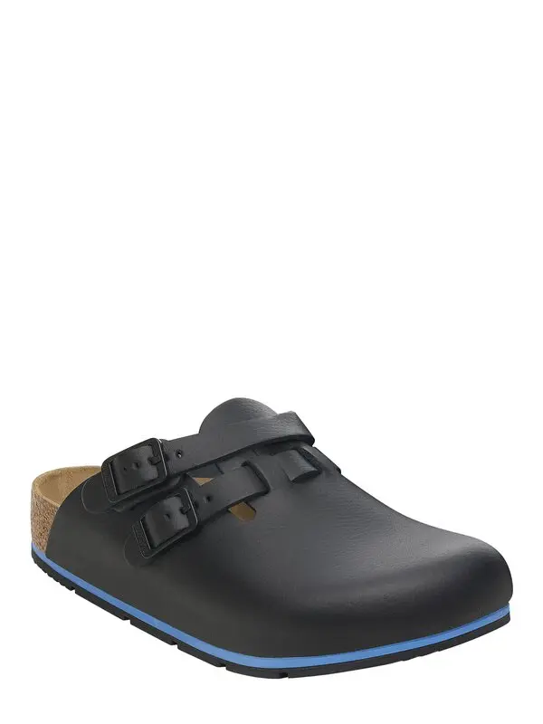 BIRKENSTOCK Kay Pro Clogs With Buckled Straps - Black