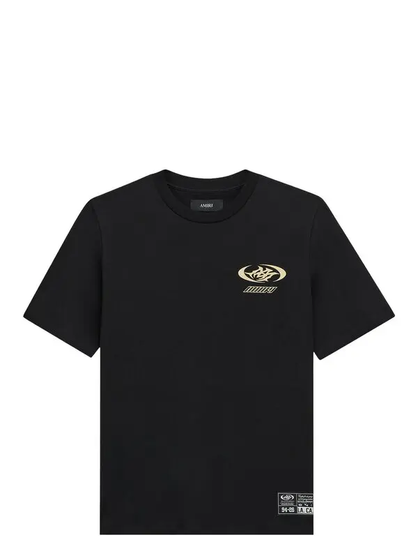 Amiri Sporty Lj Reg Tee - Black