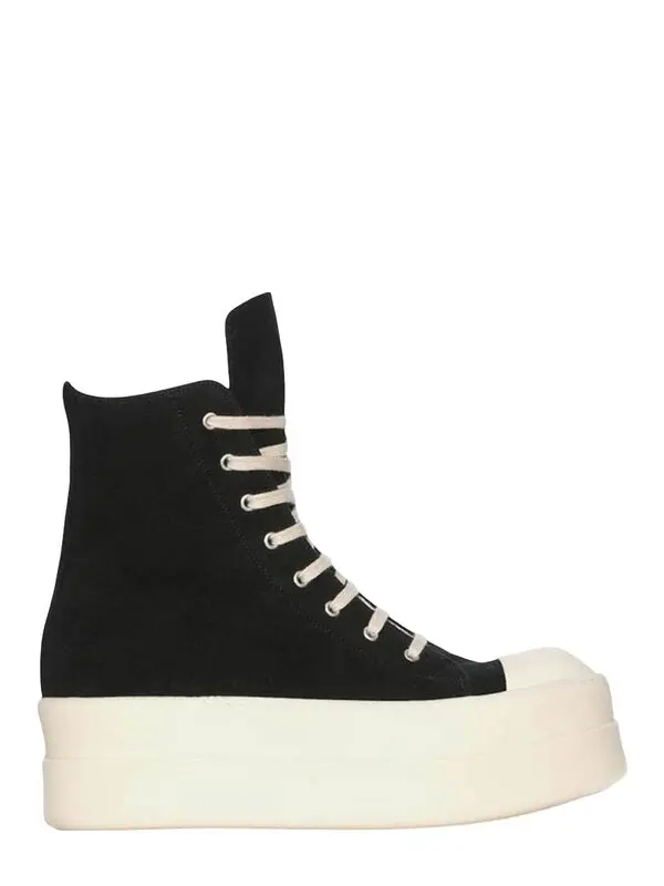 Rick Owens Double Bumper Low Sneakers - Black