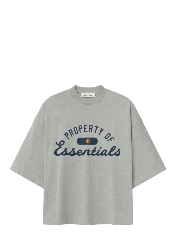Fear Of God Property Of Essentials" Graphic T-shirt - Grey