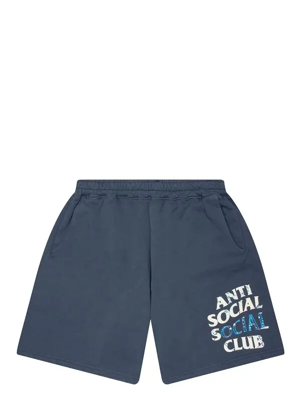 ANTI SOCIAL SOCIAL CLUB Boro Wave Shorts - Blue