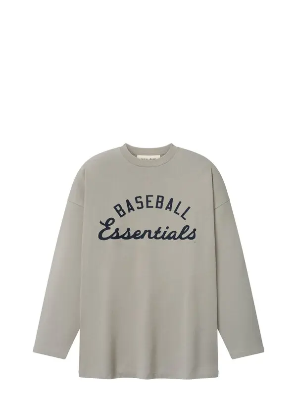 Fear Of God Mlb Boxy Long-sleeve Tee - Grey