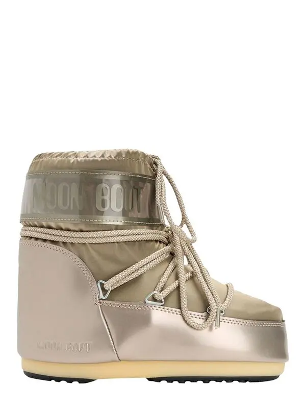Moon Boot Icon Low Boot 'glance Platinum - Silver