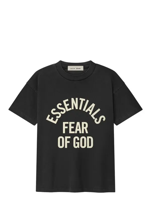 Fear Of God Campus Classic Short Sleeve Tee - Black