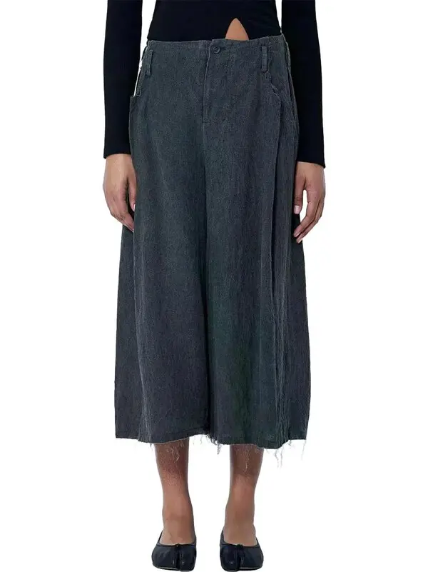 LIMI FEU Cropped Trousers - Grey