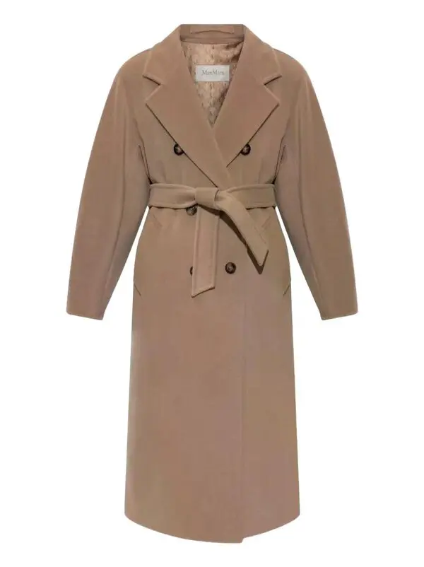 Max Mara Madame Double-breasted Coat - Neutrals