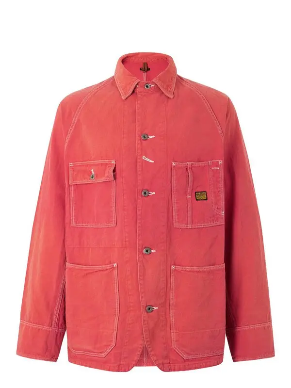 Kapital Cactus Cotton-canvas Jacket - Red