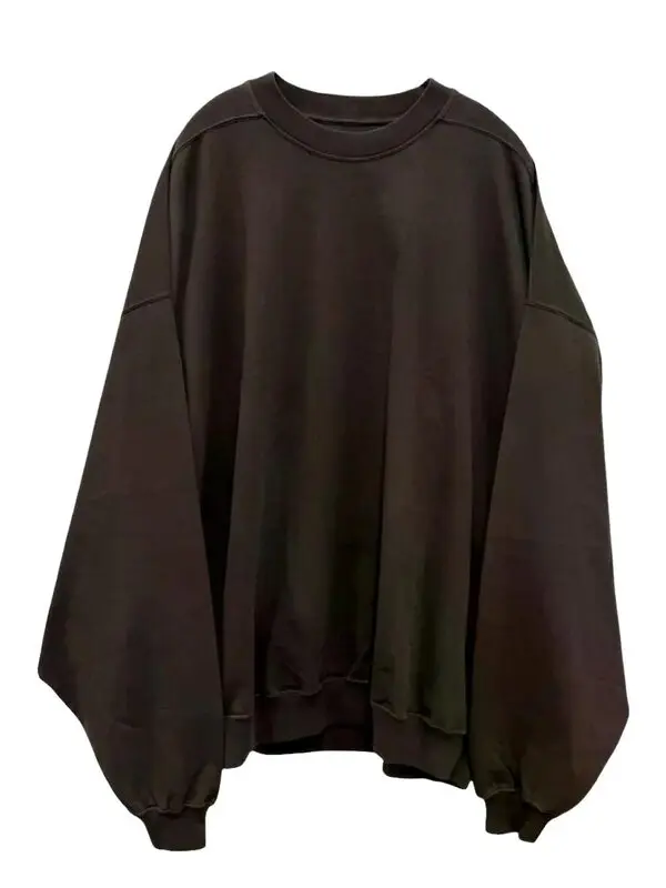 Rick Owens Oversized Jersey Sweater - Brown