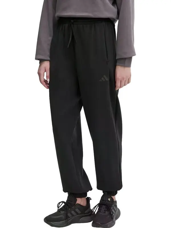 Adidas Logo Detail Track Pants - Black