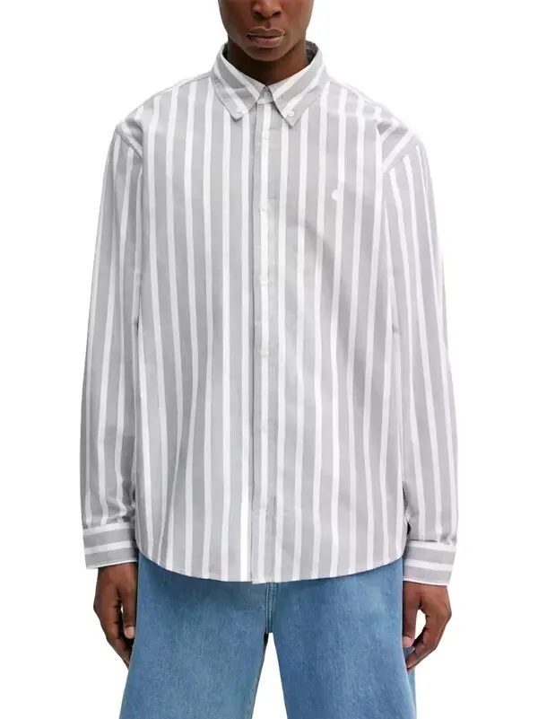 Carhartt Work In Progress L/s Deven Shirt - Grey