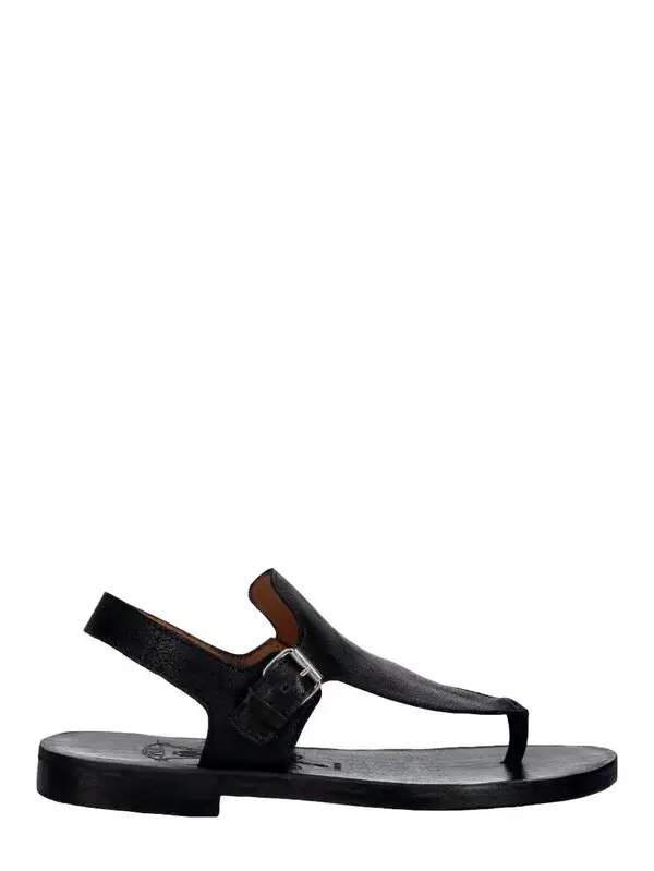 Fly London Buckle-fastening Thong Sandals - Black