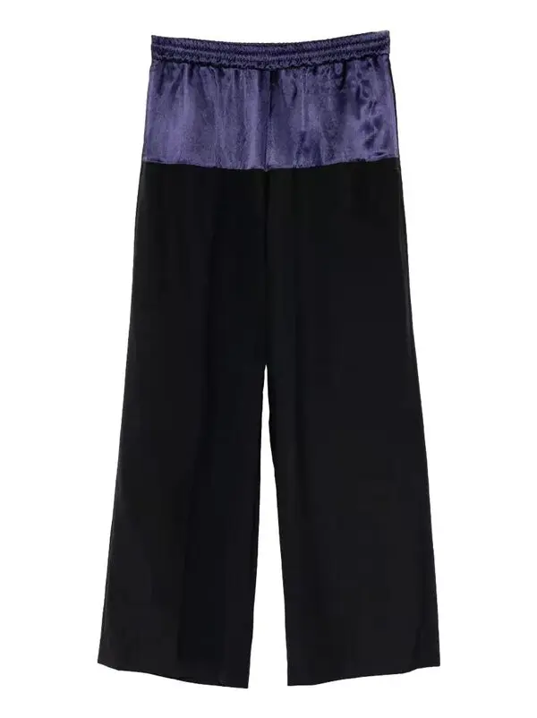 Undercover Panelled Elasticated-waist Trousers - Blue