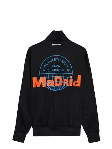 Adidas X Bad Bunny Dtmf Tour Madrid Firebird Track Jacket - Black