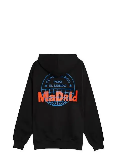 Adidas X Bad Bunny Dtmf Tour Madrid Hoodie - Black