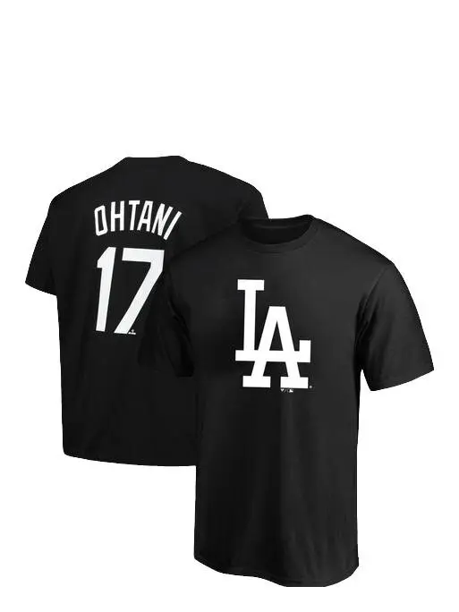 Profile Shohei Ohtani Los Angeles Dodgers Big & Tall Name & Number T-shirt - Black