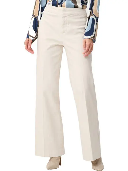 Joseph Ribkoff Stretch Denim High-rise Wide-leg Jeans - Birch