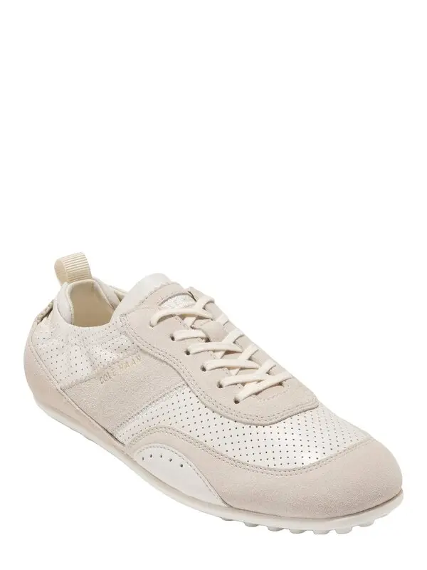 Cole Haan Grandpro Travina Perforated Sneaker - Ivory/ancient Scroll