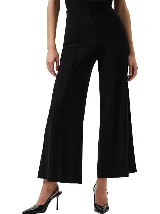 Joseph Ribkoff Pull-on Wide Leg Pants - Black