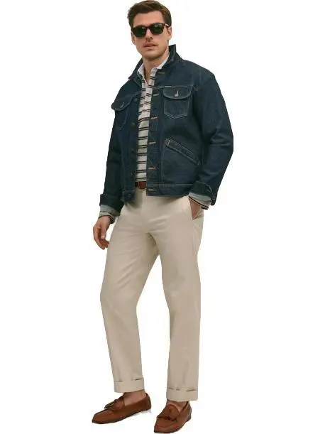 Brooks Brothers Regular Fit Cotton Advantage Chino Pants - Stone