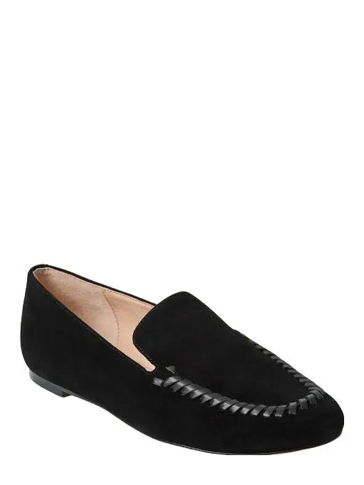 Brooks Brothers Jack Rogers Camden Suede Loafers - Black
