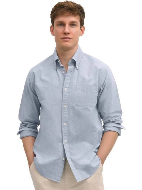 Brooks Brothers Friday Oxford Shirt - Blue