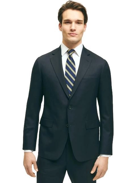 Brooks Brothers Classic Fit Wool 1818 Suit - Navy