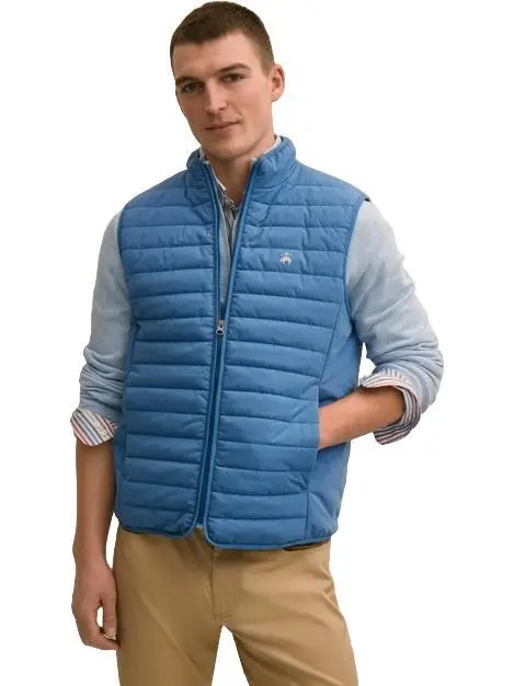 Brooks Brothers Performance Series Vest - Blue
