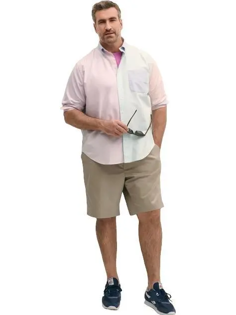 Brooks Brothers Big & Tall Friday Shirt, Fun Stripe - Multicolor