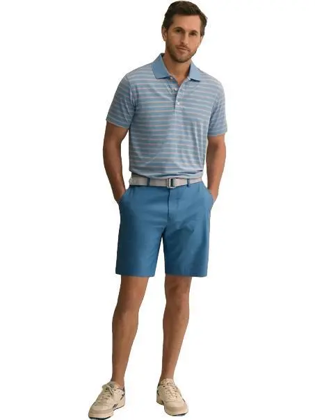 Brooks Brothers Performance Series Stretch Shorts - Blue
