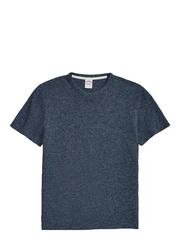 Brooks Brothers Cotton-linen Pique T-shirt - Navy