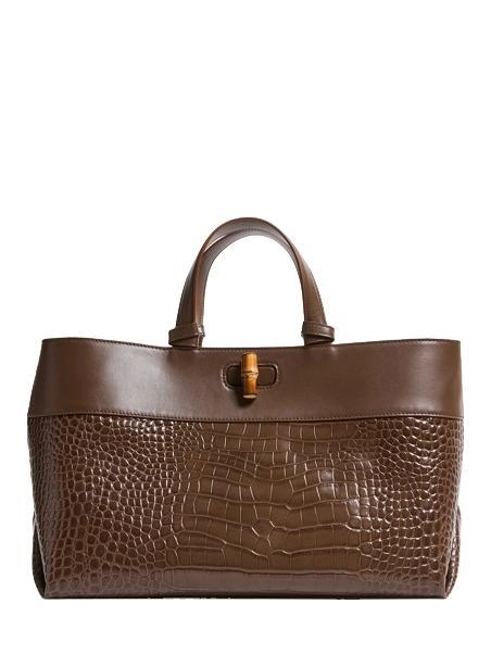 Brooks Brothers Pamela Munson Park Tote Bag - Brown