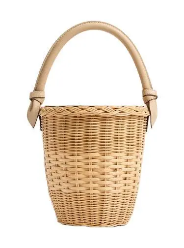 Brooks Brothers Pamela Munson Jane Basket Bag - Latte