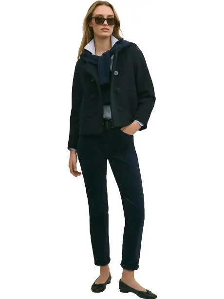 Brooks Brothers Five-pocket Corduroy Pants - Navy