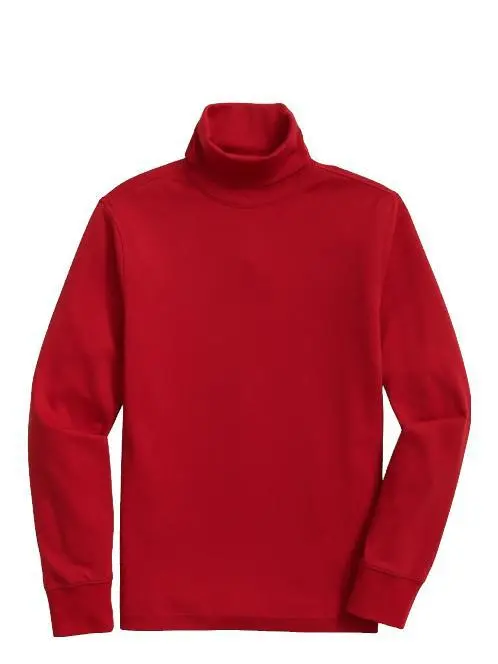 Brooks Brothers Stretch Supima Cotton Turtleneck Shirt - Red