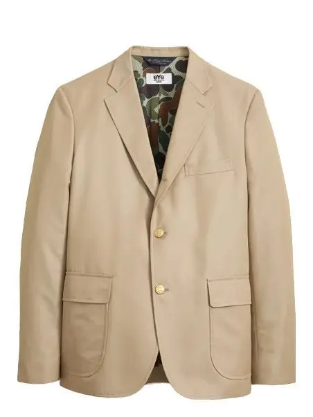 Brooks Brothers Junya Watanabe X Single-breasted Blazer - Beige