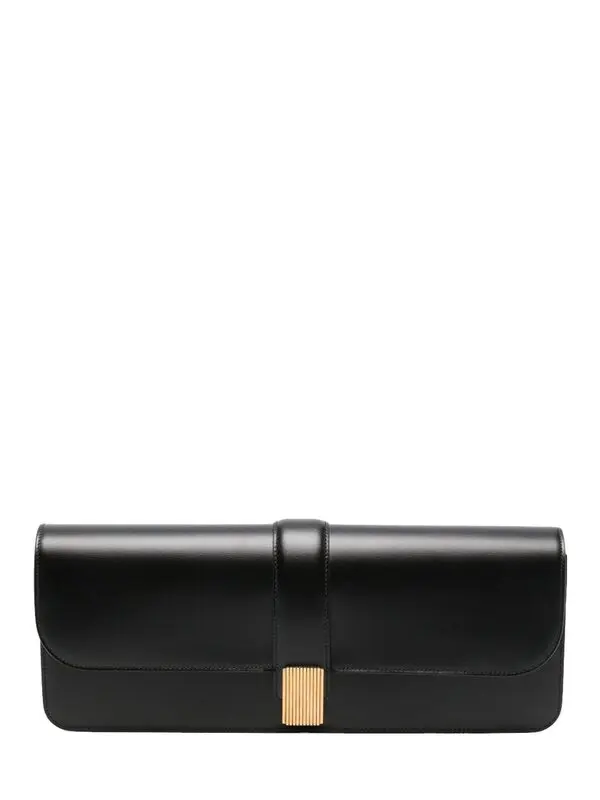 Khaite Blake Leather Clutch - Black