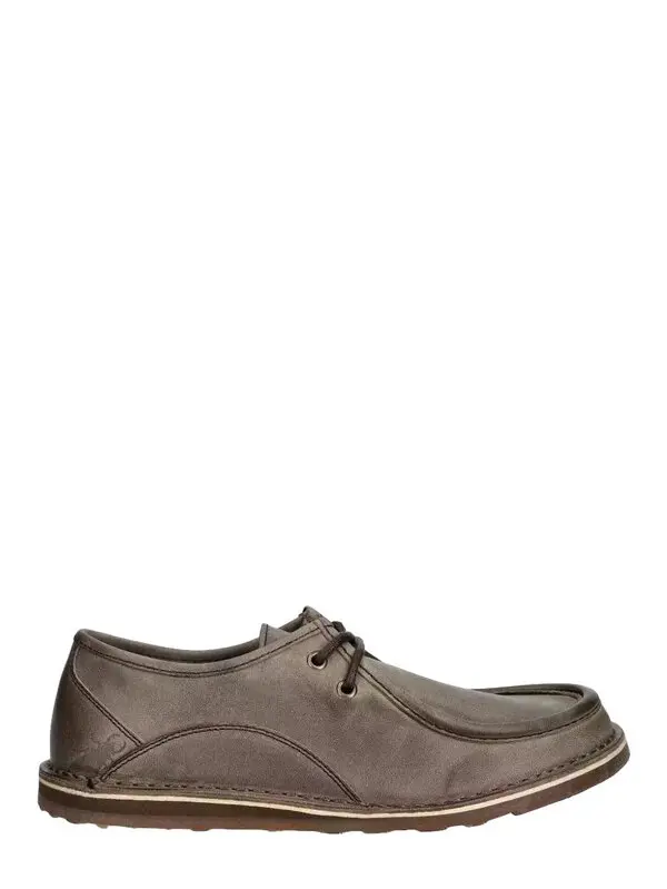 Fly London Moc-toe Boat Shoes - Brown