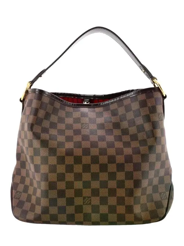 LOUIS VUITTON Damier Pm Hobo Bag - Brown