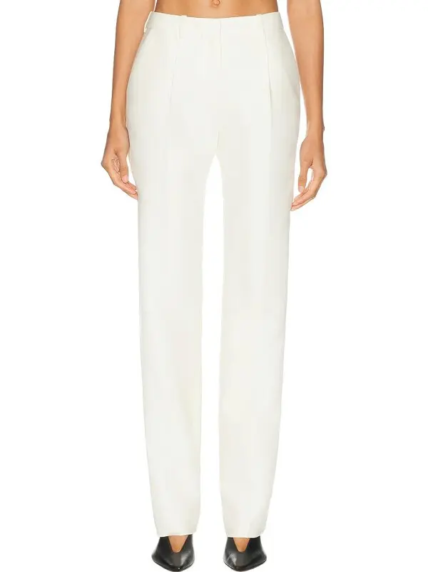 Balenciaga Slim Tailored Pant - Ivory