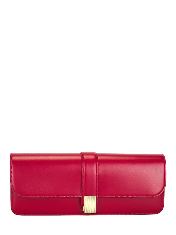 Khaite Blake Clutch - Ruby