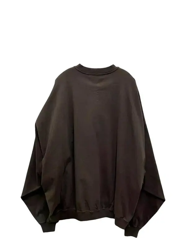 Rick Owens Oversized Jersey Sweater - Brown