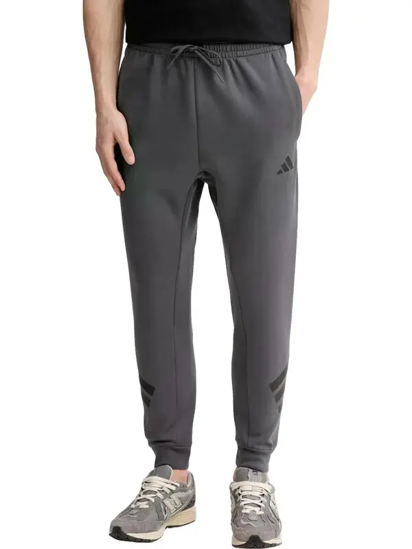 Adidas Logo-print Track Pants - Grey